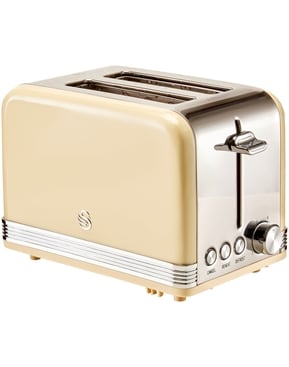 Cream | Swan Retro 2-slice Toaster | Scott's of Stow