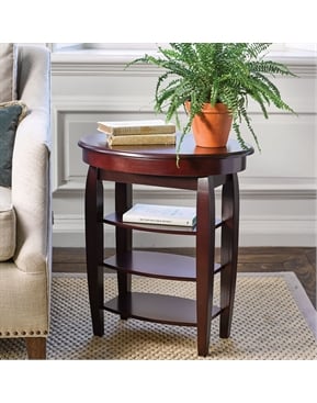 Mahogany | Swivel Top Table | Scott's of Stow