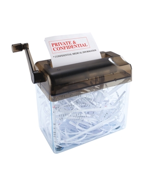 1colour | Mini Manual Paper Shredder | Gift Discoveries