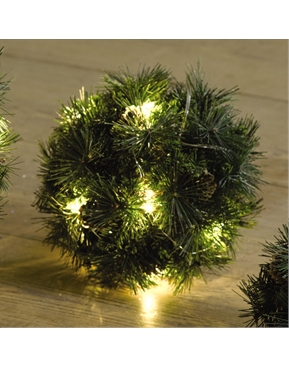 Medium LED Pine Needle Ball | Scott's of Stow