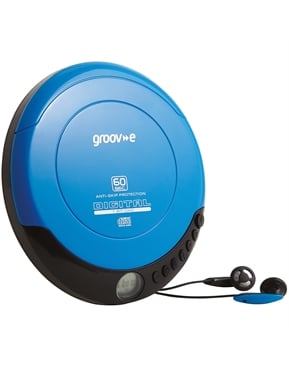 Blue | Portable CD Player | Gift Discoveries