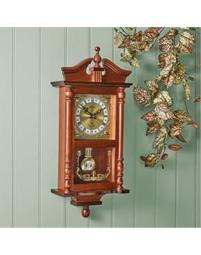 Radio Controlled Pendulum Wall Clock | Scott's of Stow