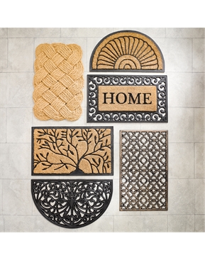 Cast Iron-effect Rubber Doormat | Scott's of Stow