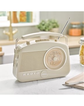 Cream | Retro Style Radio | Scott's of Stow