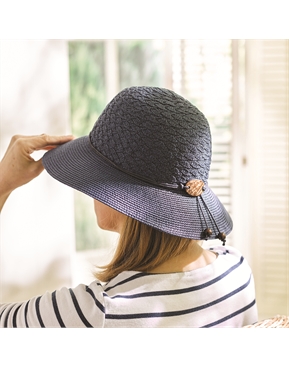 Navy | Foldable Travel Hat | Scott's of Stow