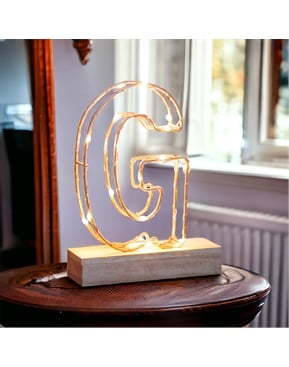 G | Illuminated Alphabet Letter | Scott's of Stow