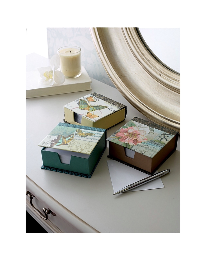 Floral Note Blocks - Set of 3 | Scott's of Stow