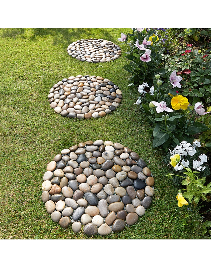 River Rock Stepping-Stones - Set of 2 | Scott's of Stow
