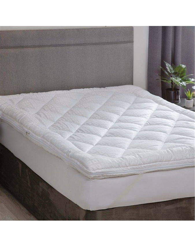 Single | Hotel Collection Jacquard Mattress Topper | Pure Collection