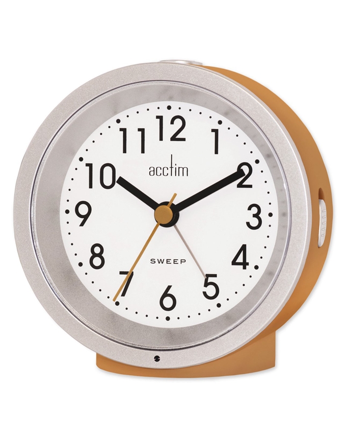 White | Smartlite® Silent Analogue Alarm Clock | Scott's of Stow
