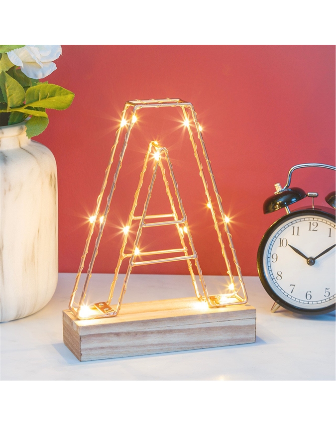 O | Personalised Illuminated Alphabet Letter | Gift Discoveries