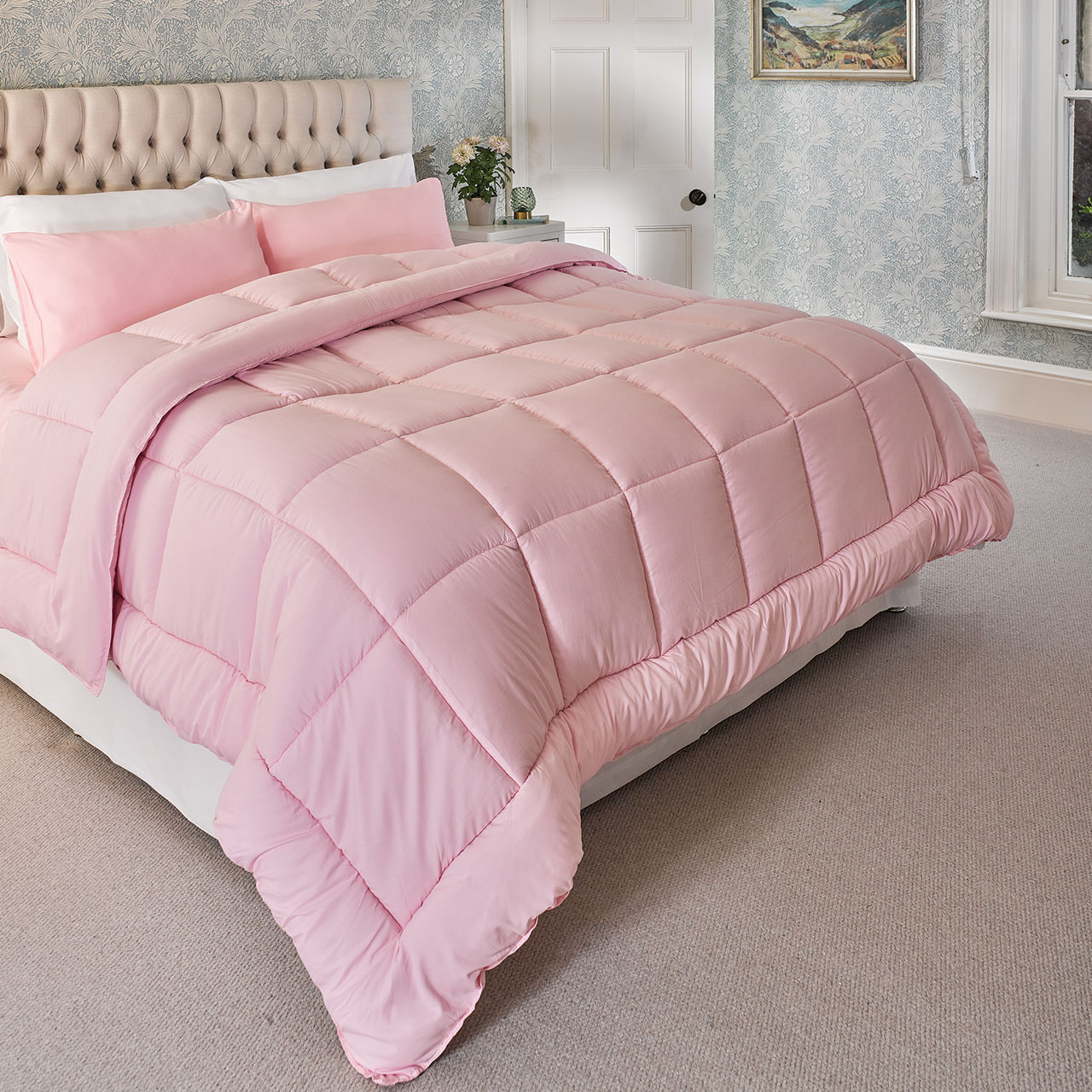 King | All-in-One Coverless Duvet & Bedding Bundle - 4.5 Tog | Pure ...